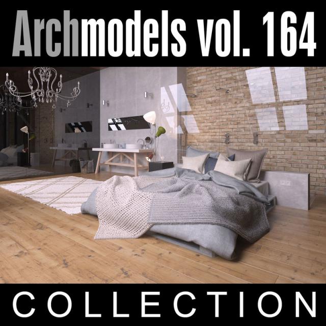 Archmodels vol. 164 - Beds 3d collection | Best Of 3d Models